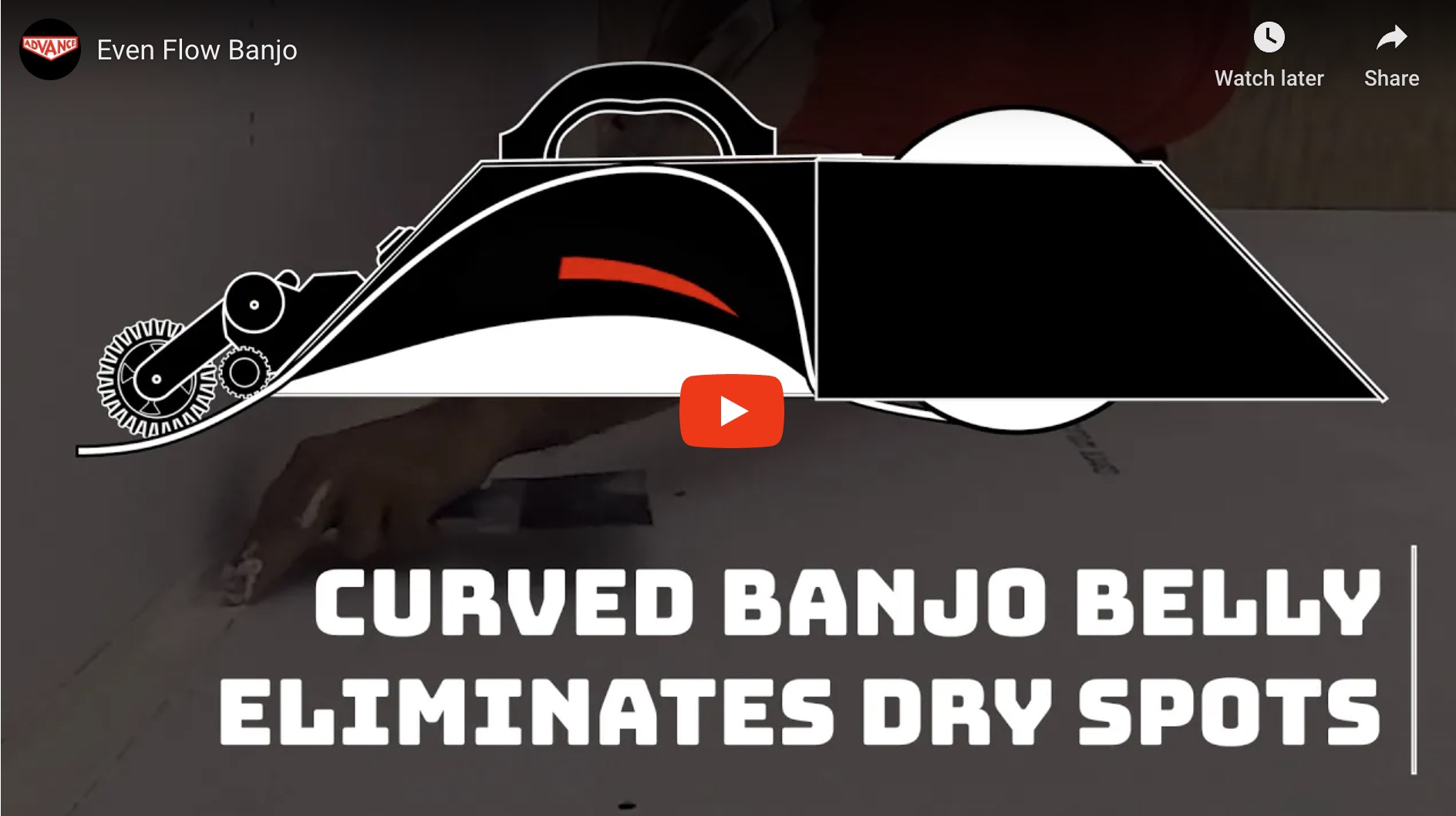 NEW Advance Even Flow Banjo - ADVANCE EQUIPMENT MFG CO™